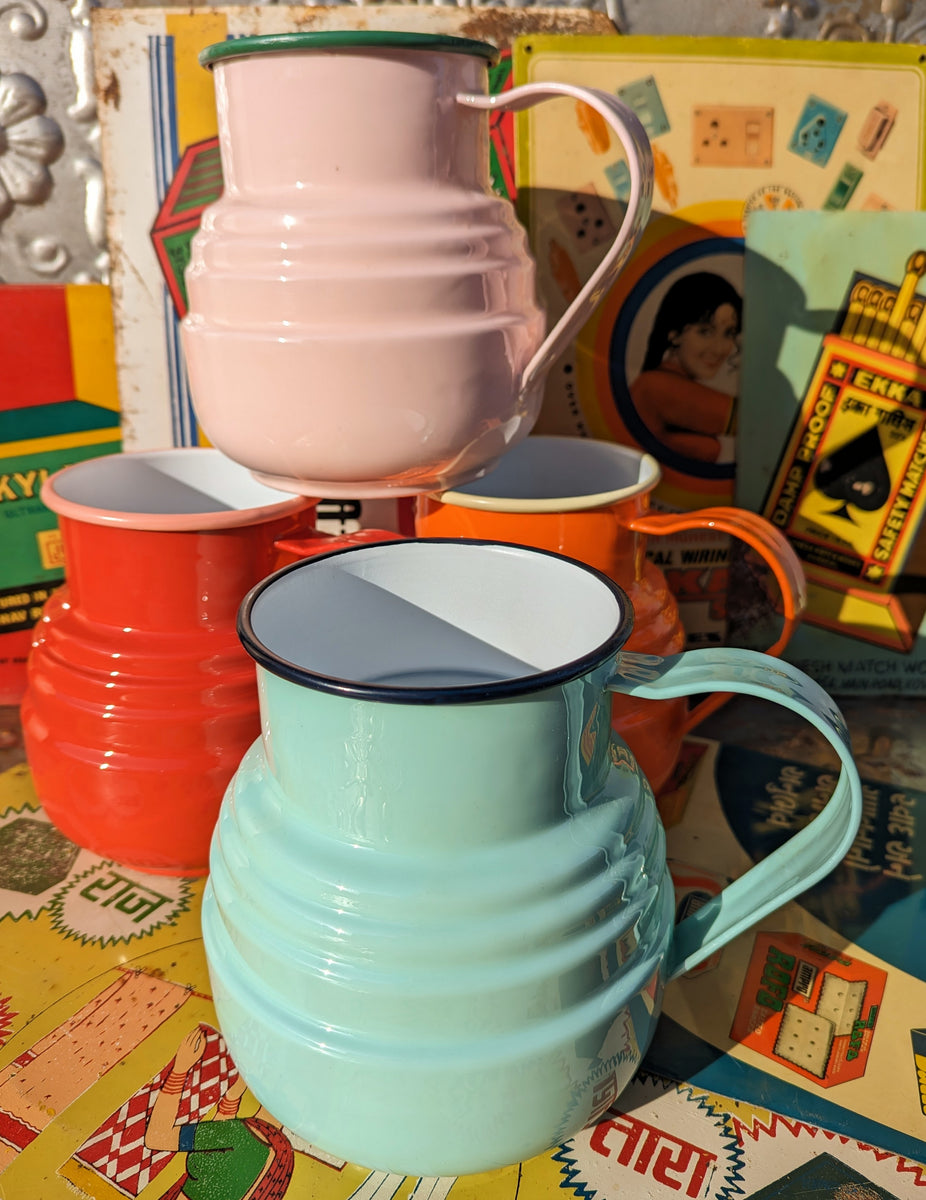 Enamel jugs – blackout shop brighton