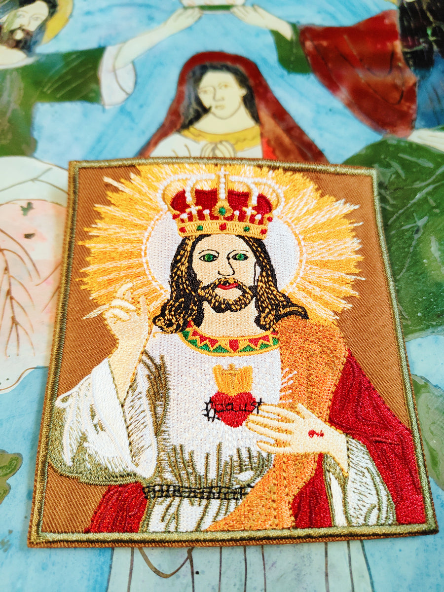 Jesus Christ patch – blackout shop brighton